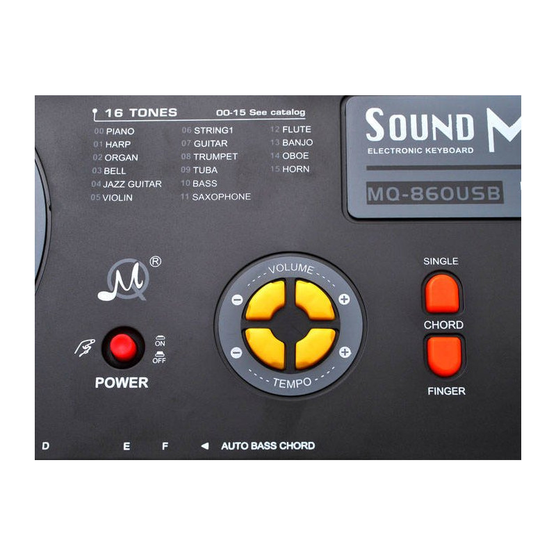 Vaikiškas sintezatorius MQ-860USB