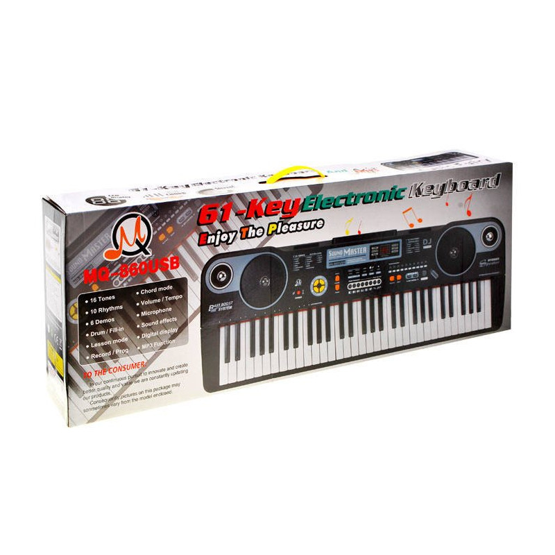 Vaikiškas sintezatorius MQ-860USB