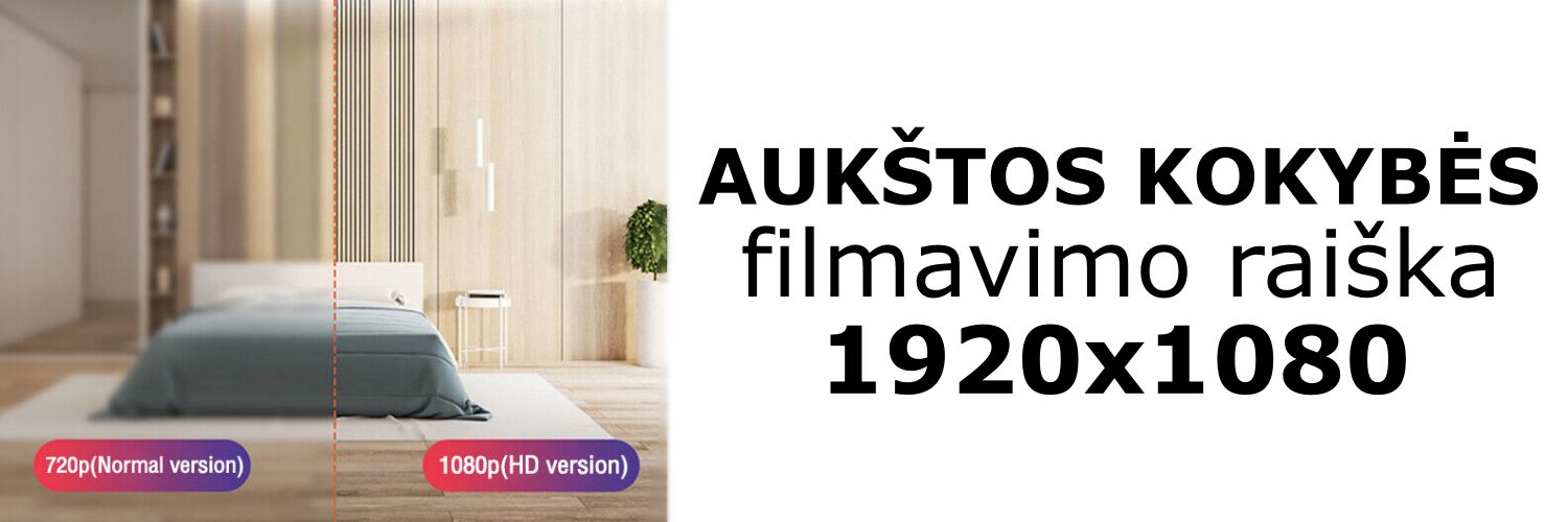 Nešiojama mini vaizdo kamera SBK2