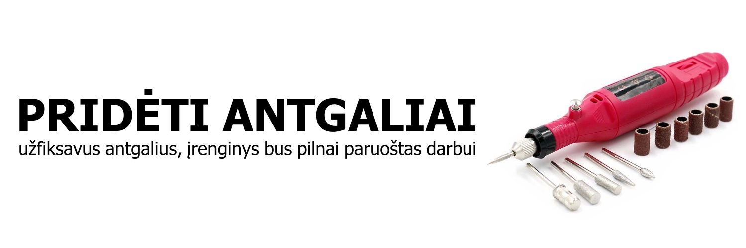 Nagų šlifavimo aparatas - freza "M9 PLUS"