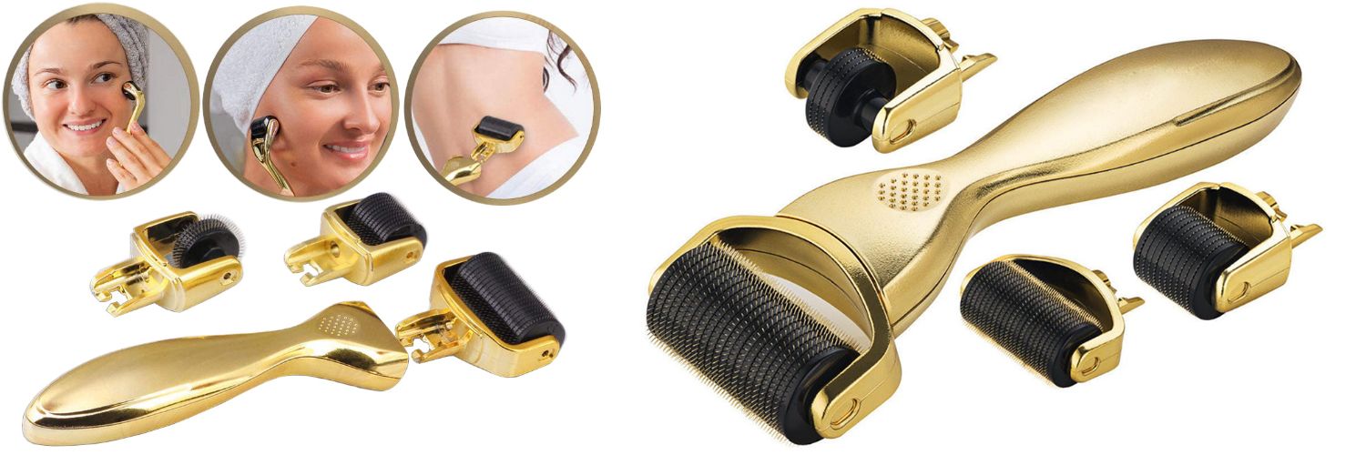 Adatinis volelis mezoterapijai Derma Roller 3in1 DR01