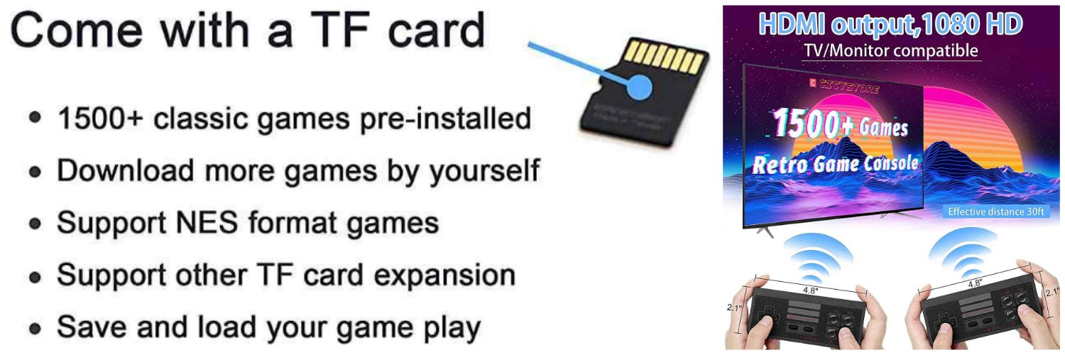 Žaidimų konsolė Mini HD game box HDMI