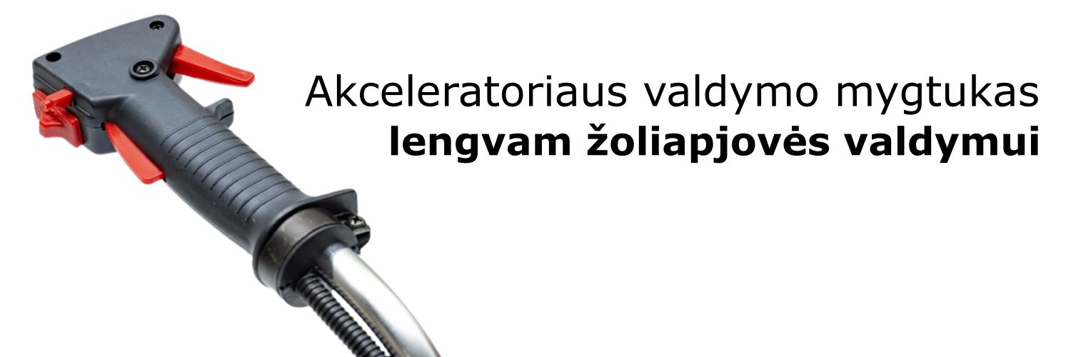 Benzininė krūmapjovė - trimeris Meister 1,6 kW