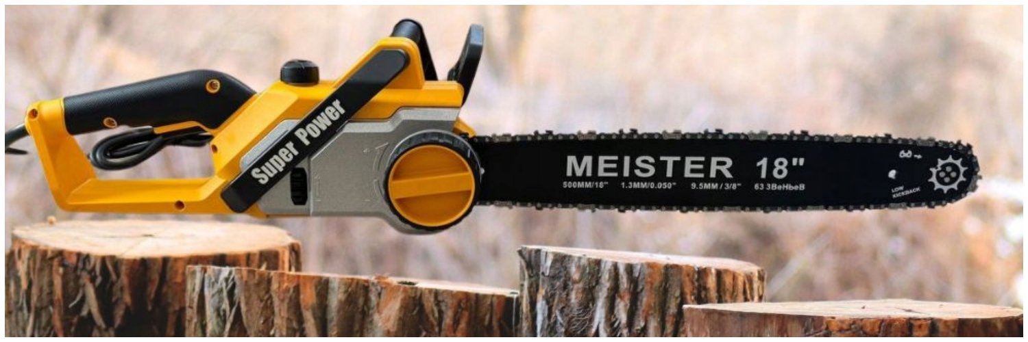 Elektrinis grandininis pjūklas MEISTER MS-354 3550 W, 18"