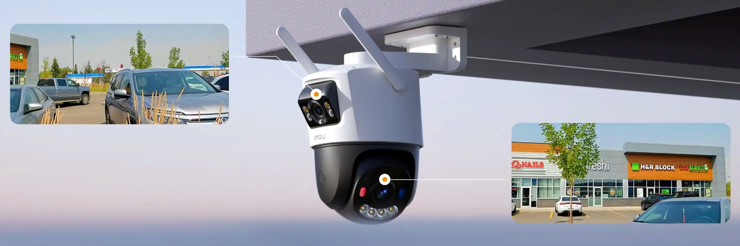 IP stebėjimo kamera IMOU Cruiser Dual 2 Pro 4MP+4MP